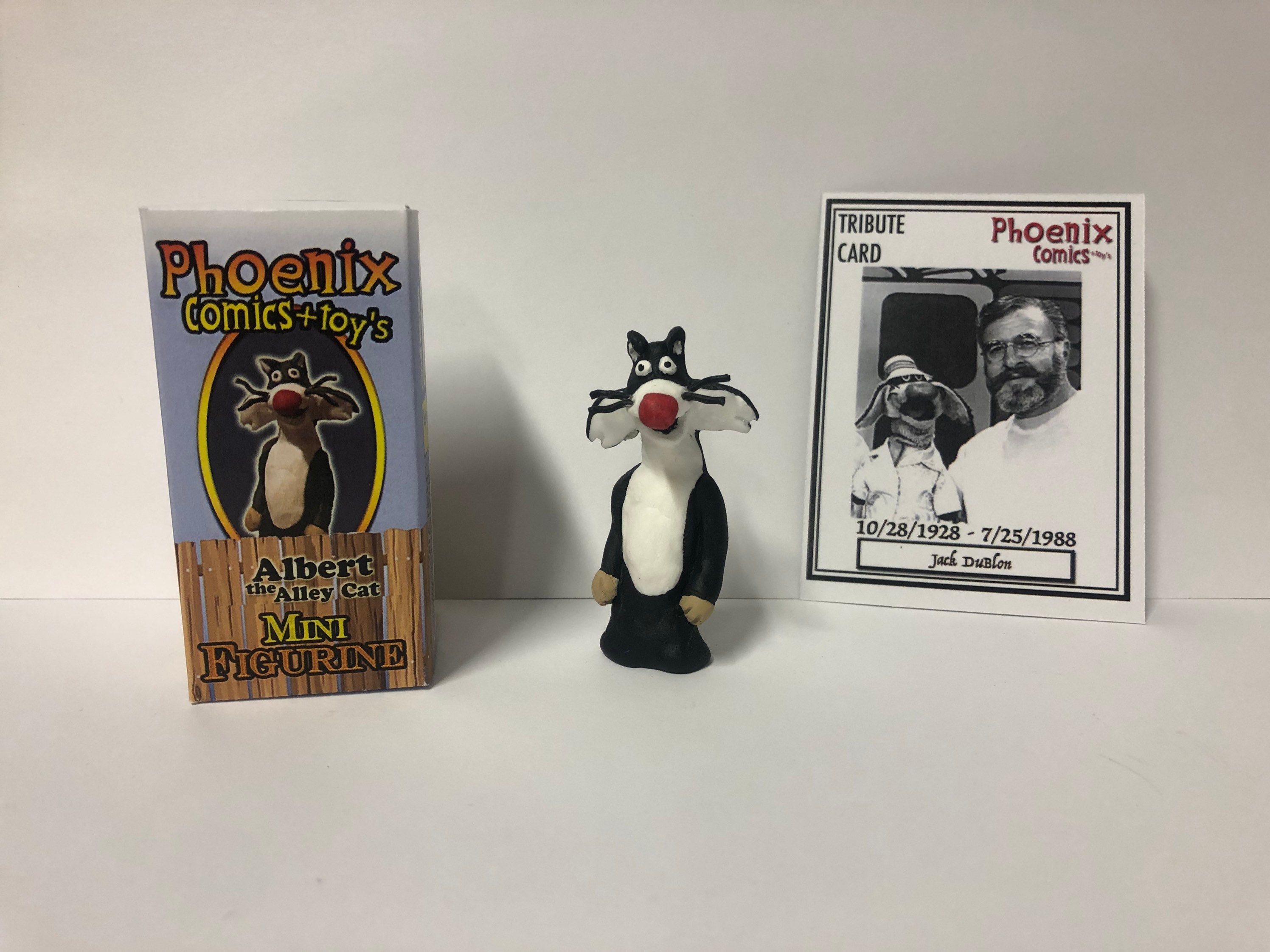 Albert the Alley Cat Mini Figurine Tribute to Jack Dublon by ...