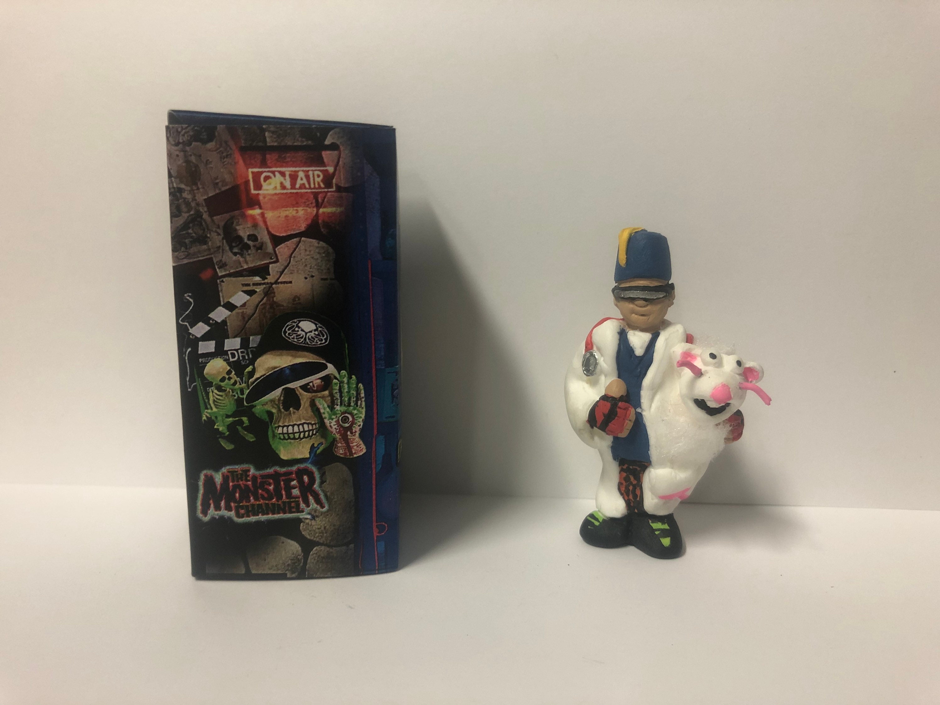 Dr. Doc Dread (with Bucky) Mini Figurine by Phoenixcomicstoys - Etsy
