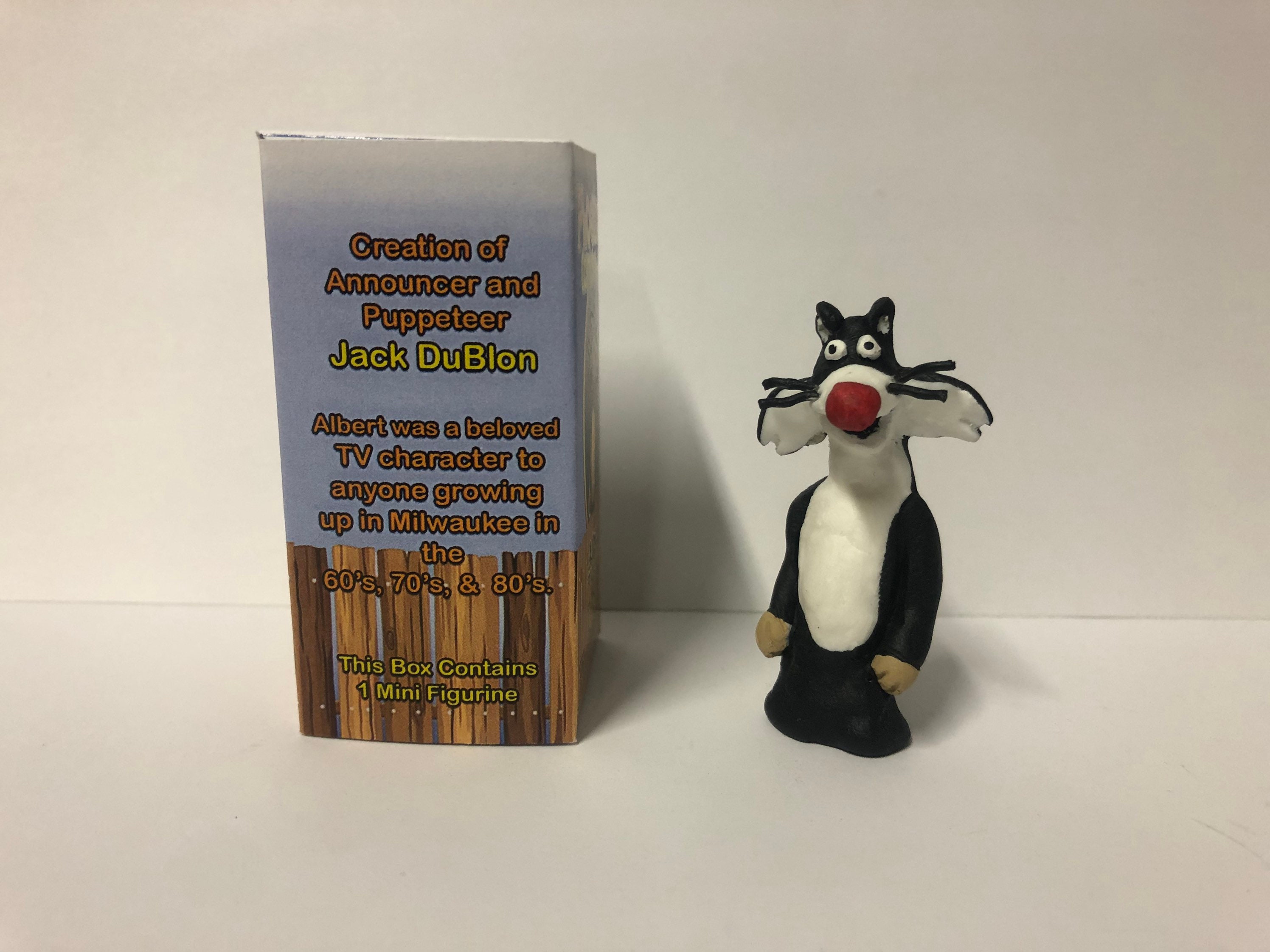 Albert the Alley Cat Mini Figurine Tribute to Jack Dublon by ...
