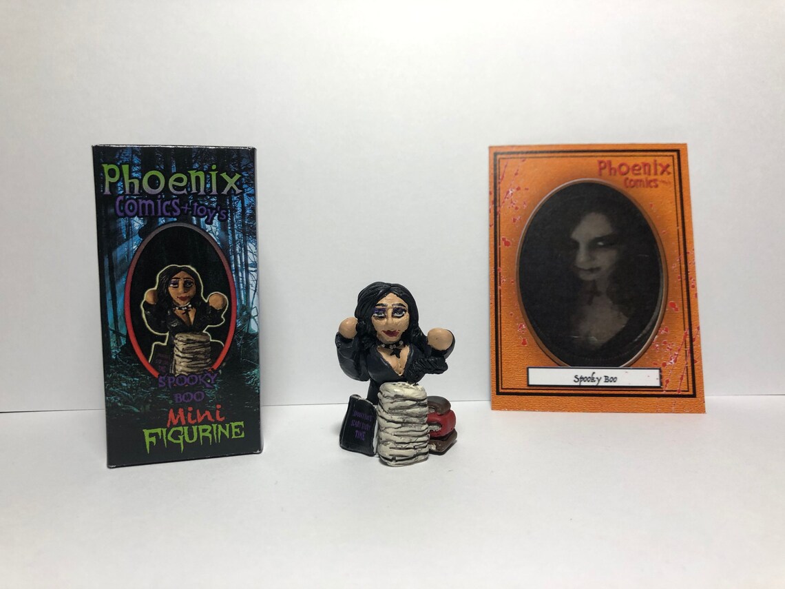 Spooky Boo Rhodes Mini Figurine by Phoenixcomicstoys - Etsy
