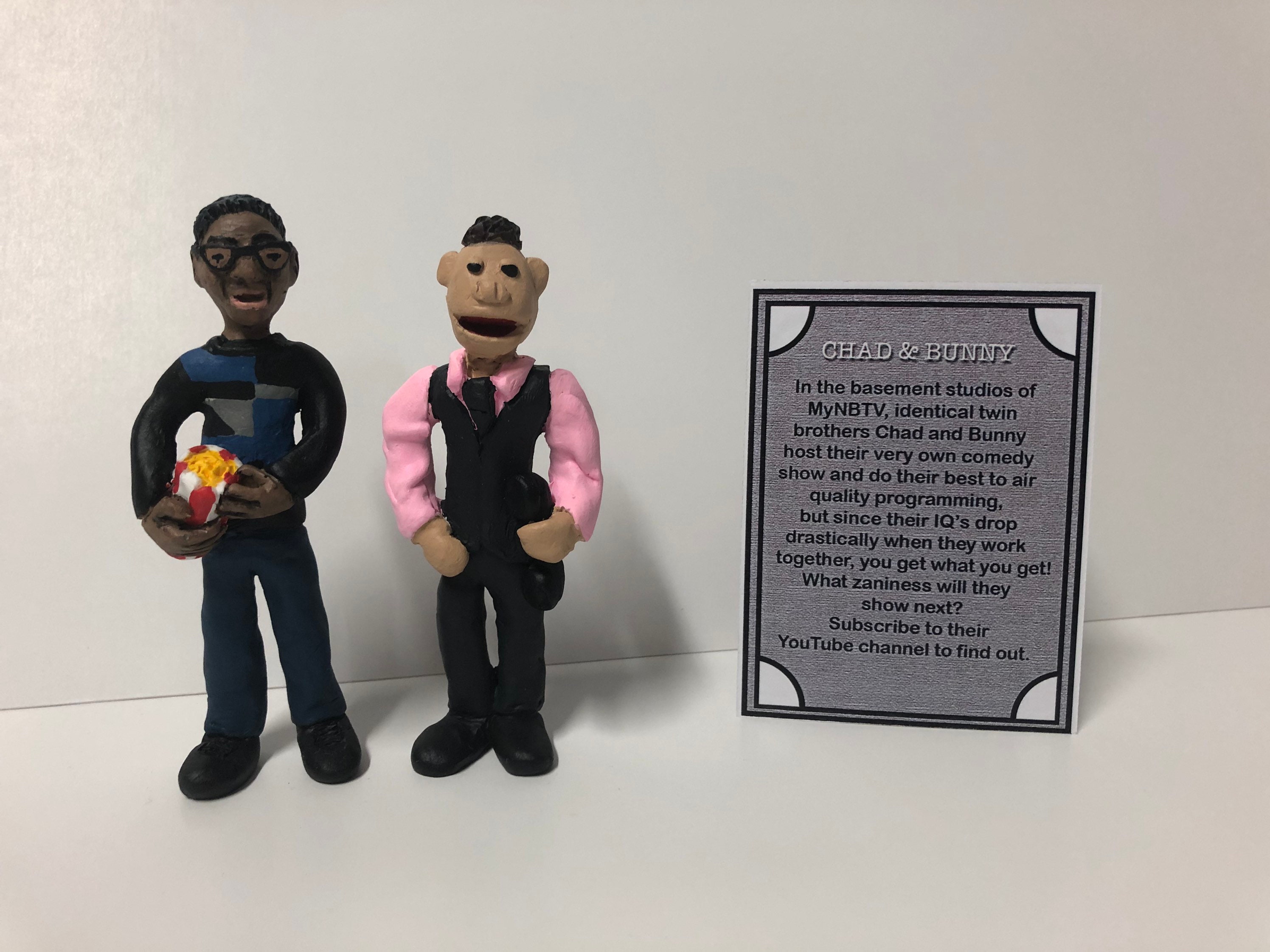 Chad and Bunny 3.75 Scale Figurine Set by Phoenixcomicstoys - Etsy