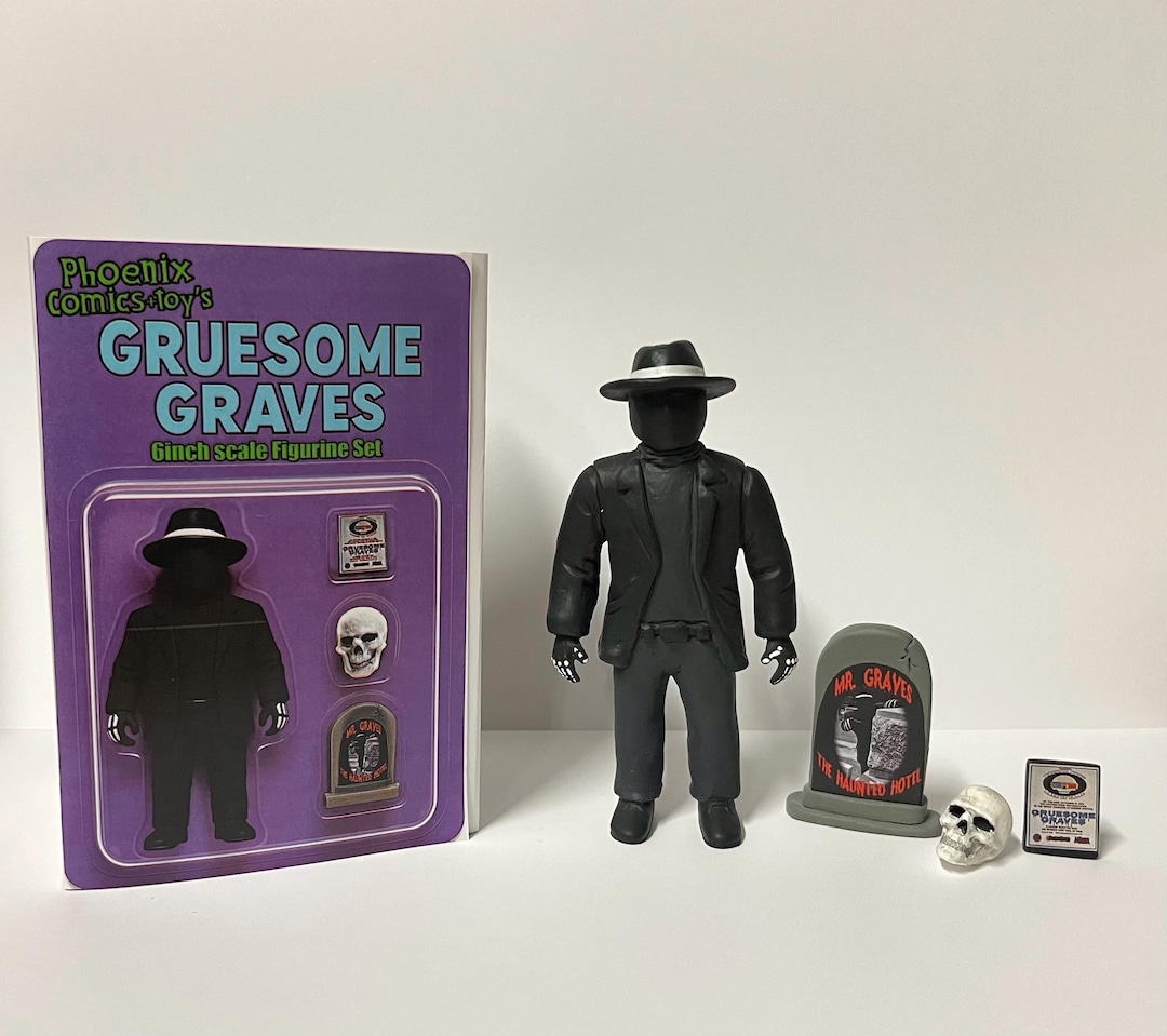 Mr.graves 6 Inch Figurine Set By: Phoenixcomicstoys - Etsy