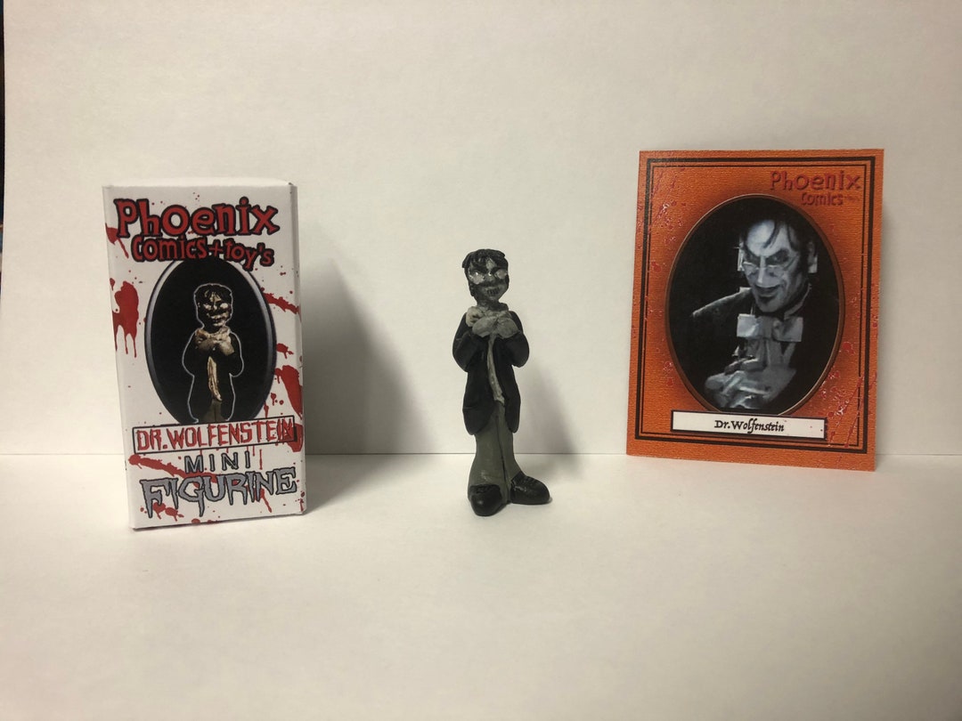 Dr.wolfenstein Mini Figurine by Phoenixcomicstoys - Etsy UK