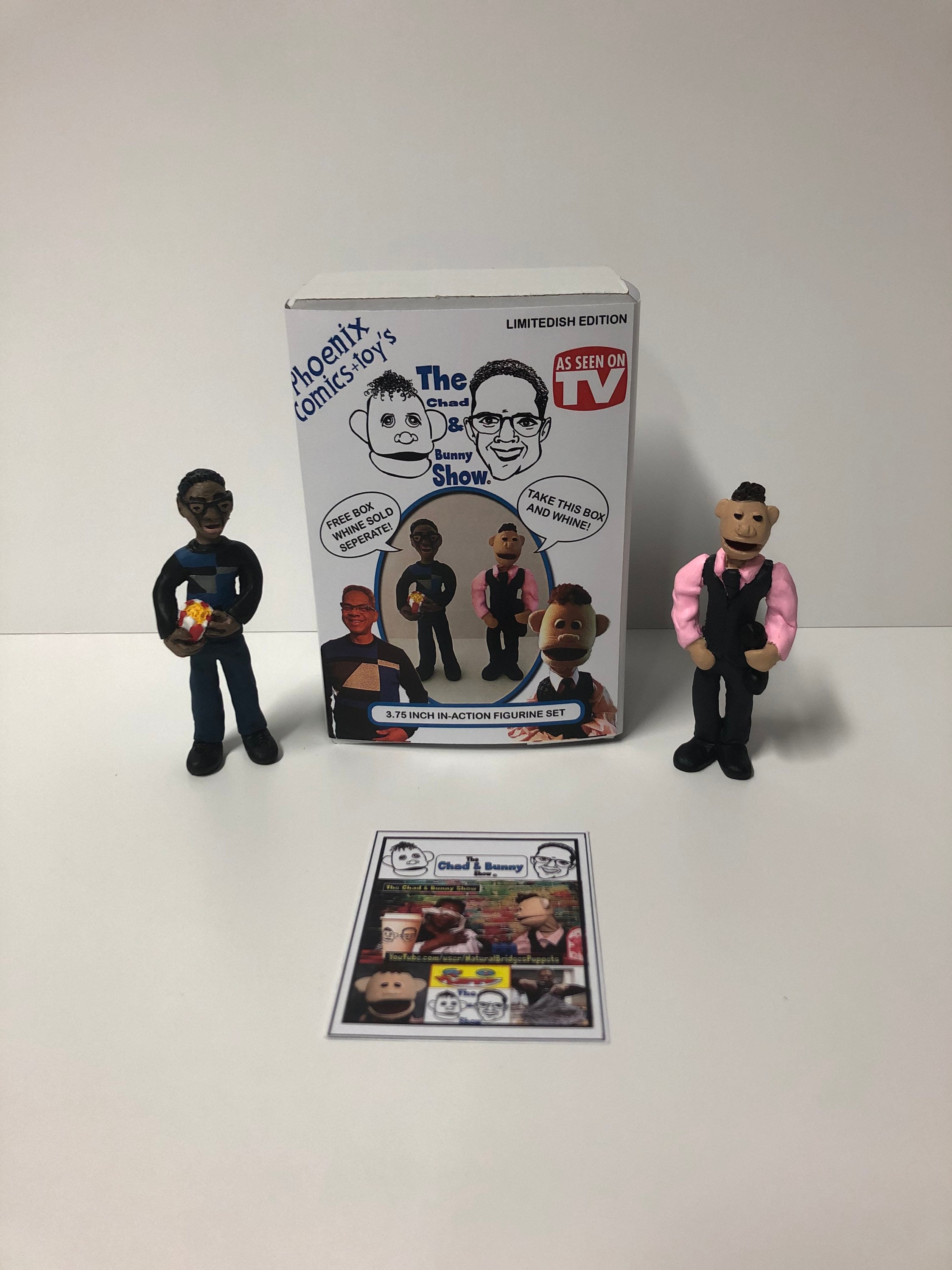 Chad and Bunny 3.75 Scale Figurine Set by Phoenixcomicstoys - Etsy