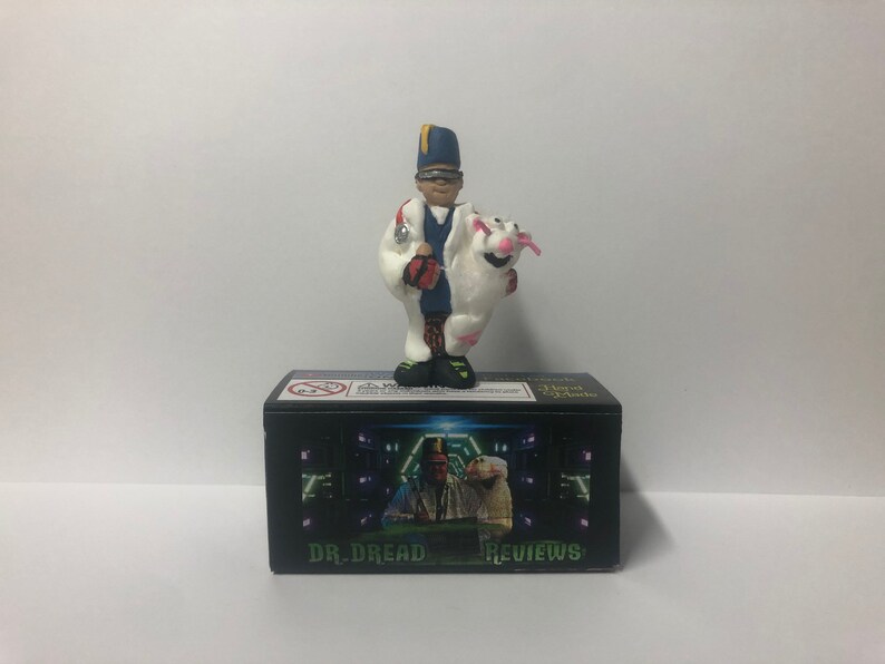 Dr. Doc Dread (with Bucky) Mini Figurine by Phoenixcomicstoys - Etsy