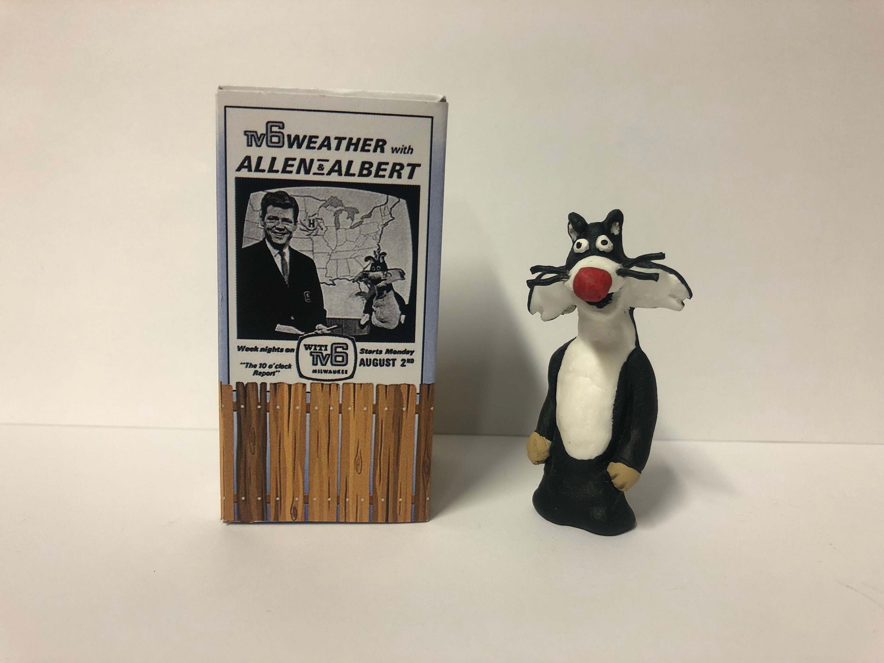 Albert the Alley Cat Mini Figurine Tribute to Jack Dublon by ...