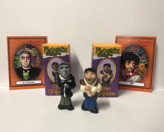 Dr.shocker and Igor Mini Figurine SET | Etsy