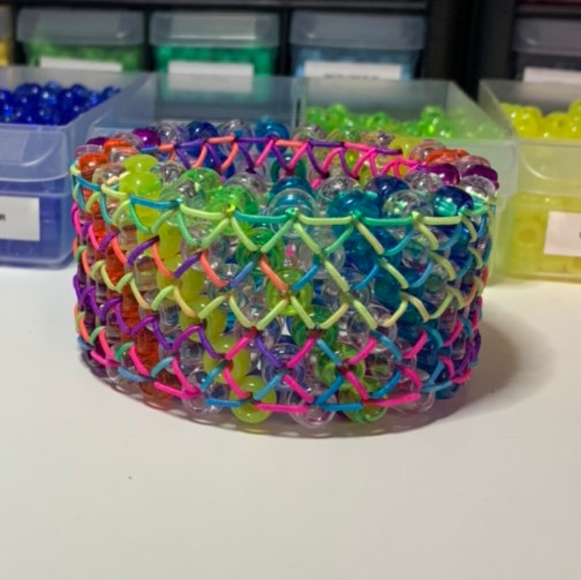 Kandi Ladder Cuff Reversible Fidget Kandi Stim Toy - Etsy