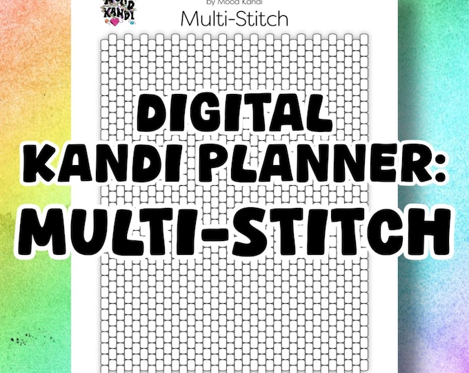 Digital Kandi Planner: Multi-stitch Kandi Pattern Maker - Make Your Own ...