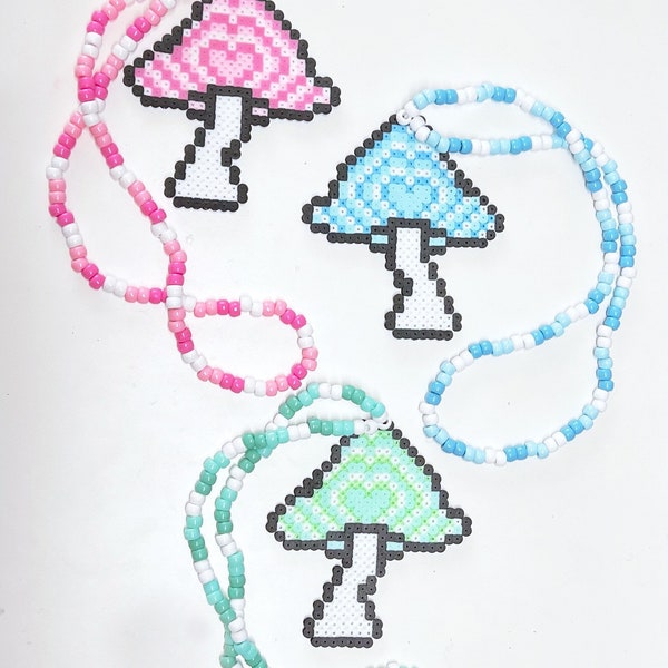 Mushroom Perler - Etsy