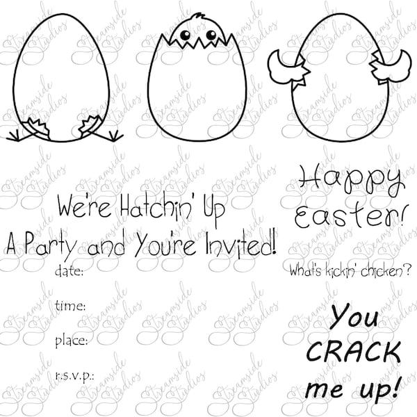 Hatching Chicks Card - Etsy