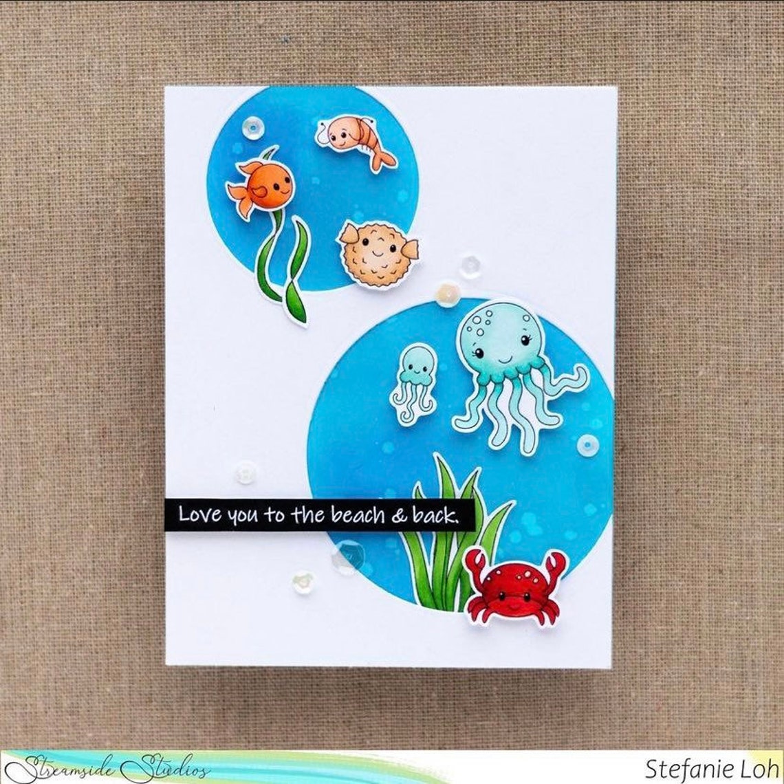 Sea Critters Digital Stamp Set Sea Life Digi Stamps Png 300 - Etsy