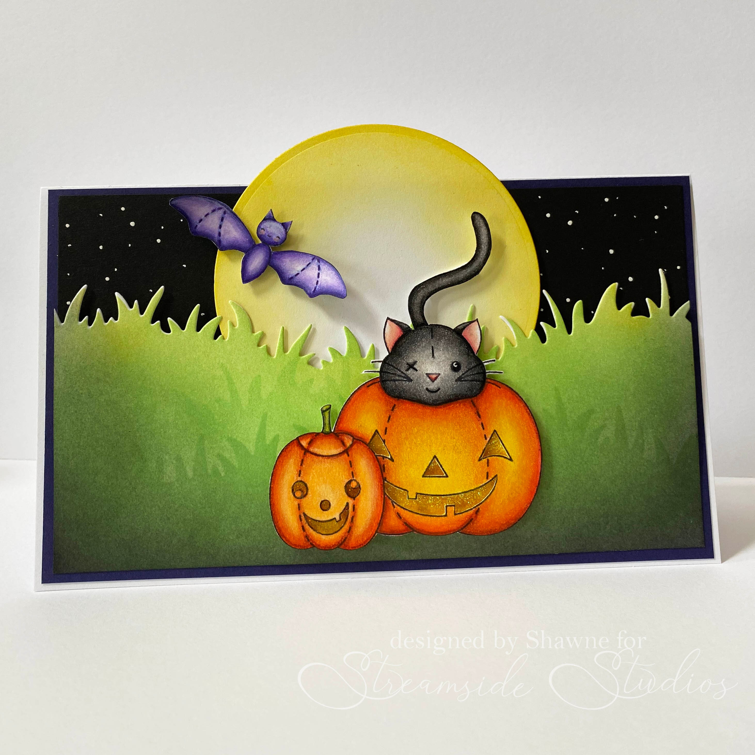 Patchpal Halloween, Ghost, Frankenstein, Pumpkin, Bats and Cats Digital ...