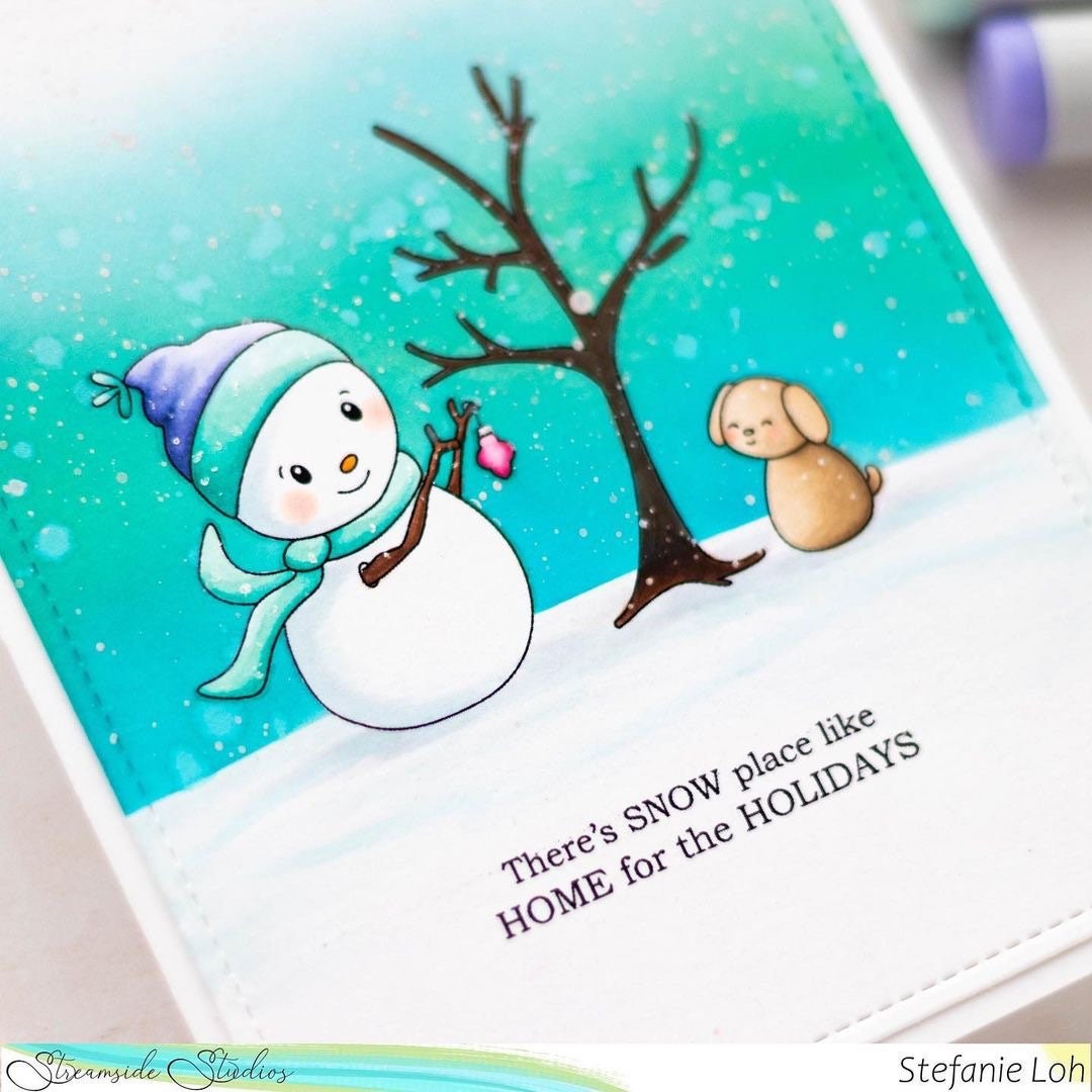 Snow Much Fun Digital Stamp Set Png Set of 300 Dpi Images - Etsy