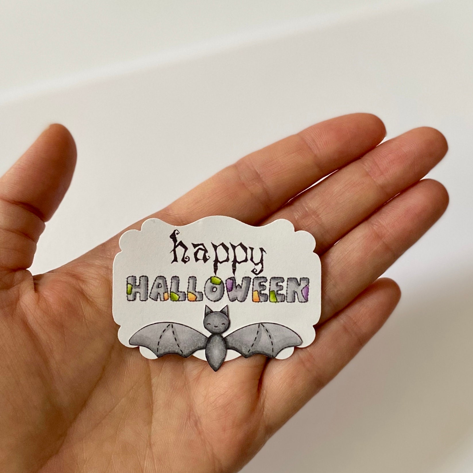 Patchpal Halloween Ghost Frankenstein Pumpkin Bats and | Etsy