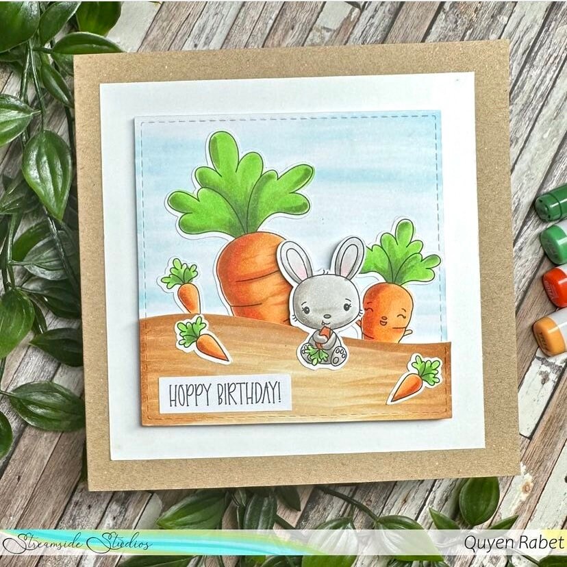 Cupcake Critters-bunny Digital Stamp Set, Bunny Cupcake Digi Stamps ...