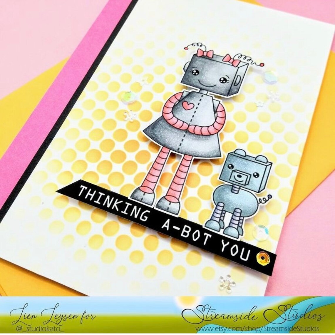 All A-BOT You Digital Stamp Set 15 Png 300 Dpi Digi Stamps | Etsy