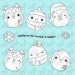 Fairy Fun Digital Stamp Set, Png Set of 77, 300 Dpi Images, Black and ...
