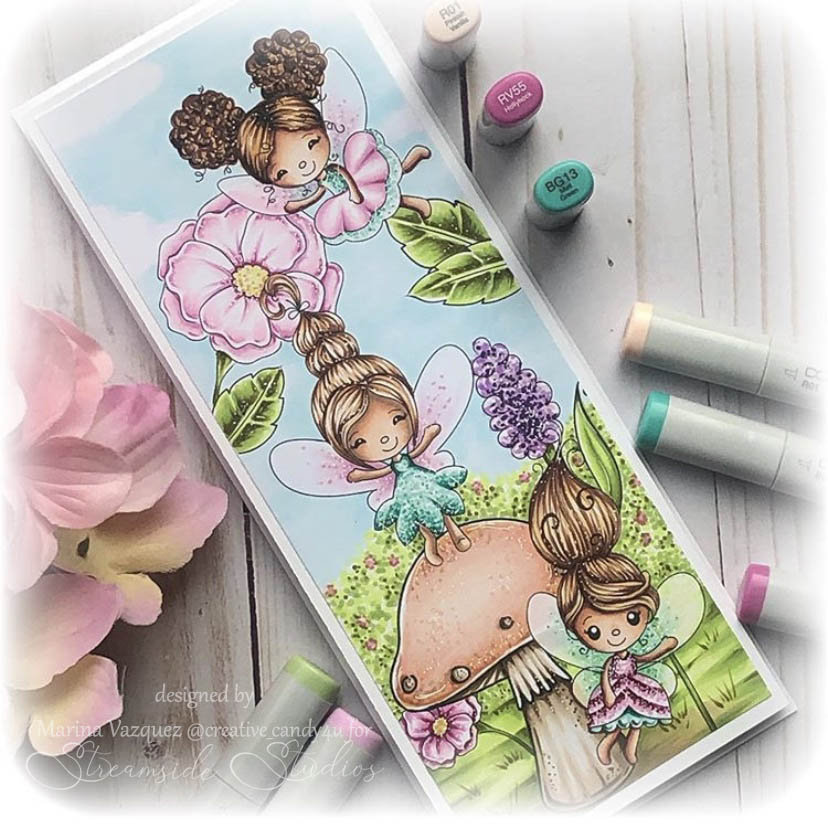 Fairy Fun Digital Stamp Set Png Set of 77 300 Dpi Images - Etsy