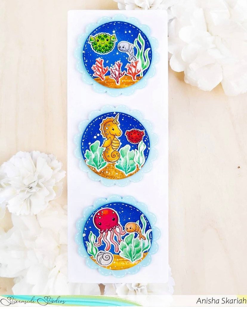 Sea Critters Digital Stamp Set Sea Life Digi Stamps Png 300 - Etsy