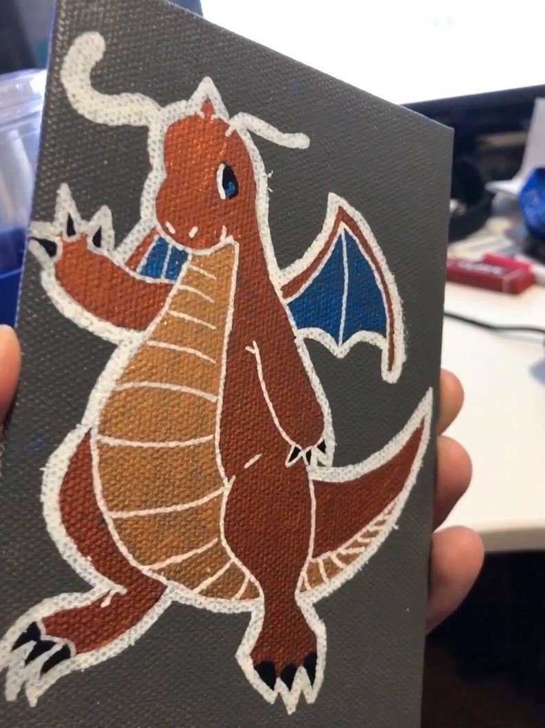 Bespoke Acrylic Pokemon Portraits - Etsy