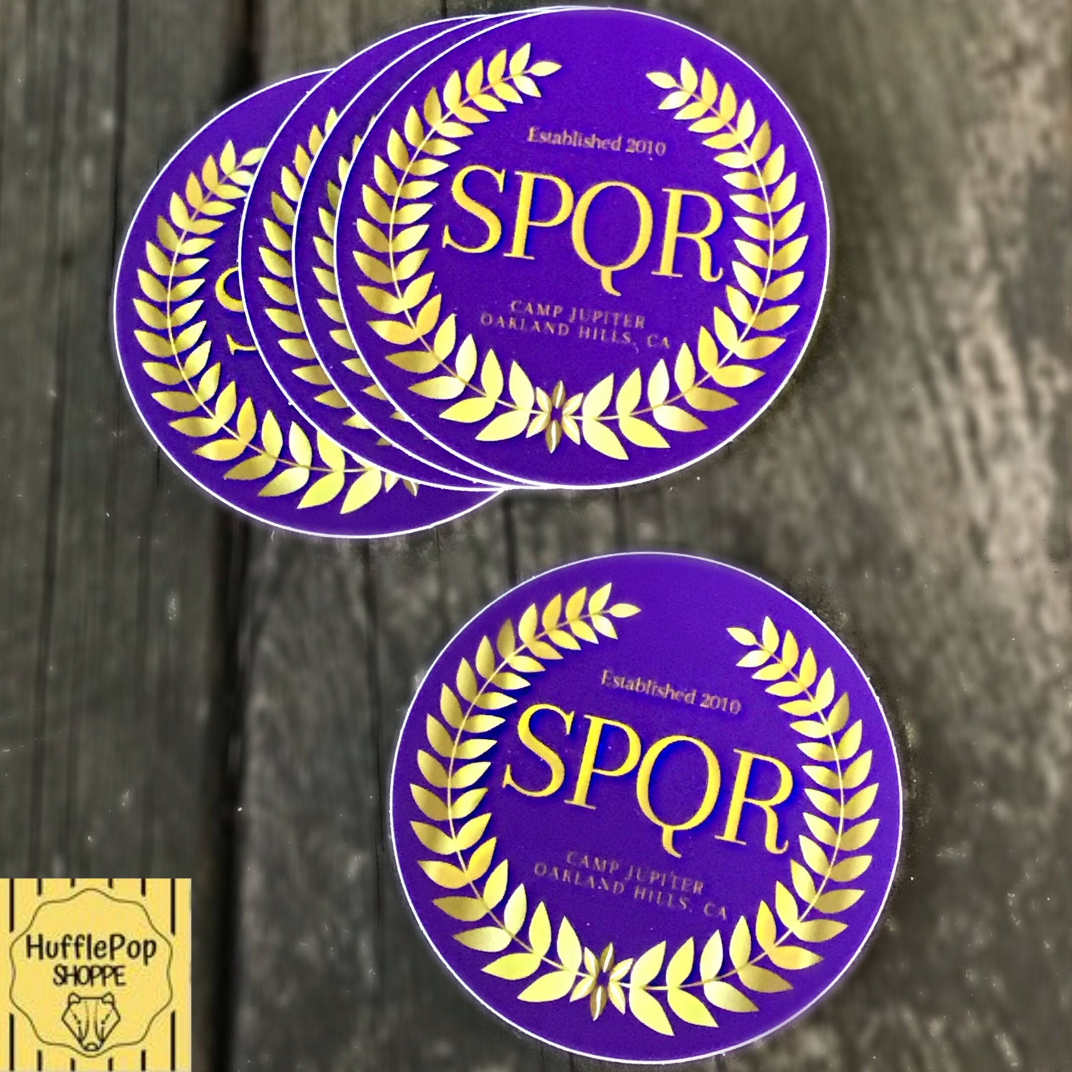 Camp Jupiter Logo Gold