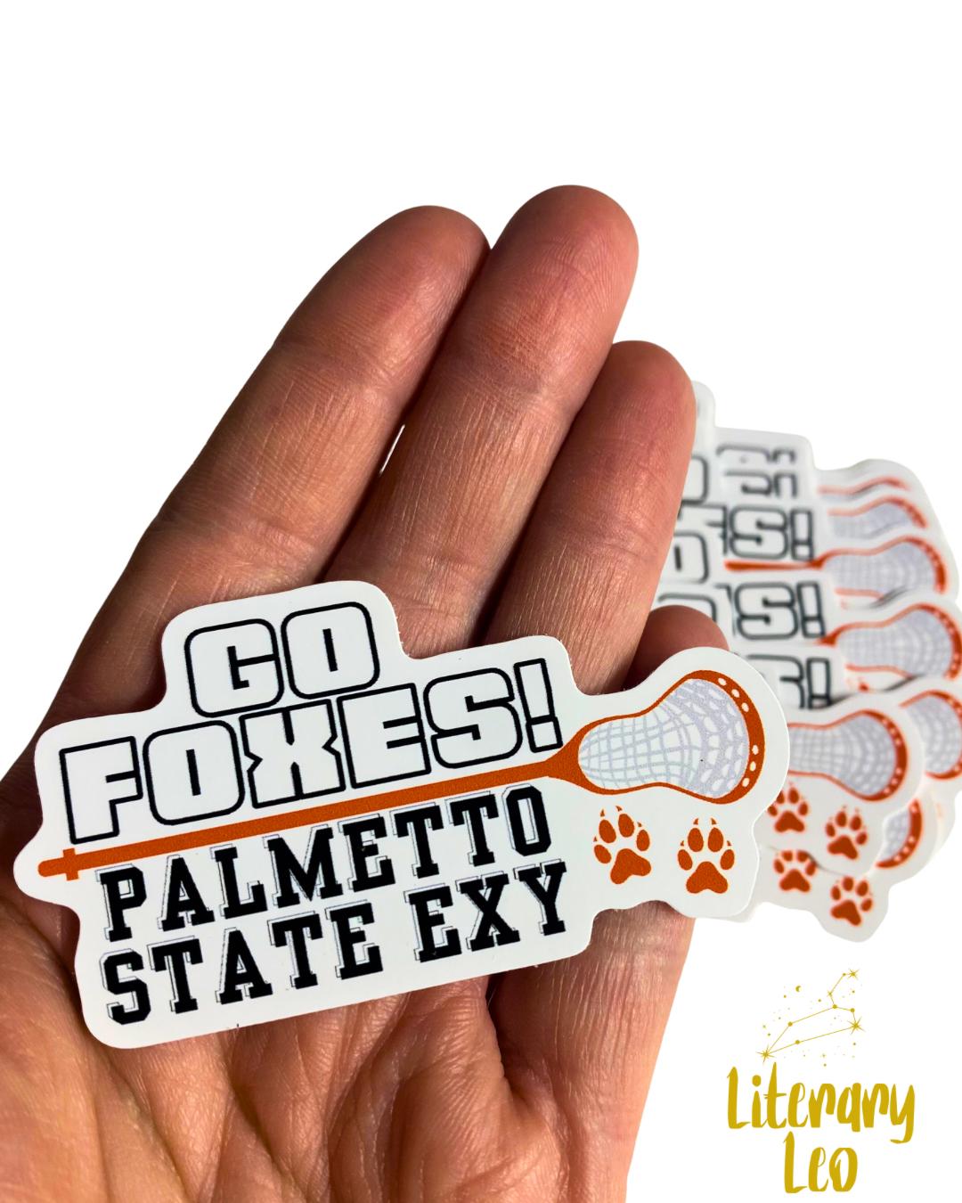 Go Palmetto Foxes Small Vinyl Sticker | AFTG | Neil Josten | Andrew ...