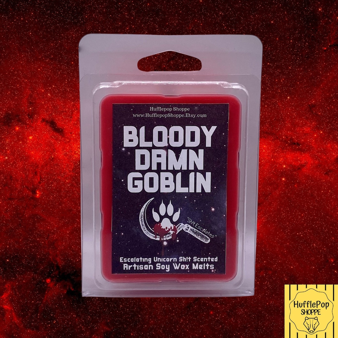 Bloody Damn Goblin Wax Melts: Unicorn Poop Scented | Red Rising | Sevro ...