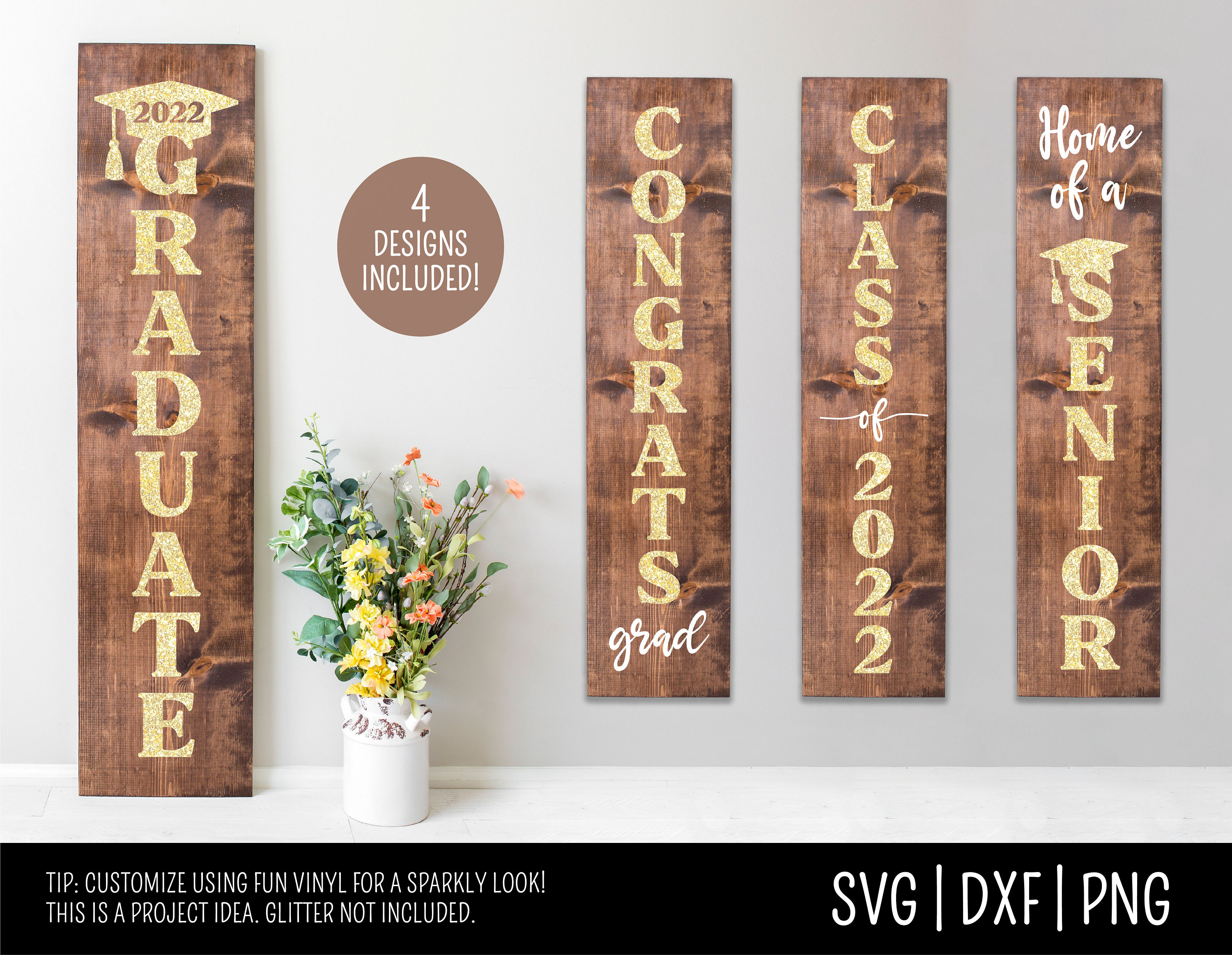 Graduation Porch Sign SVG Bundle Class of 2022 Svg Congrats - Etsy