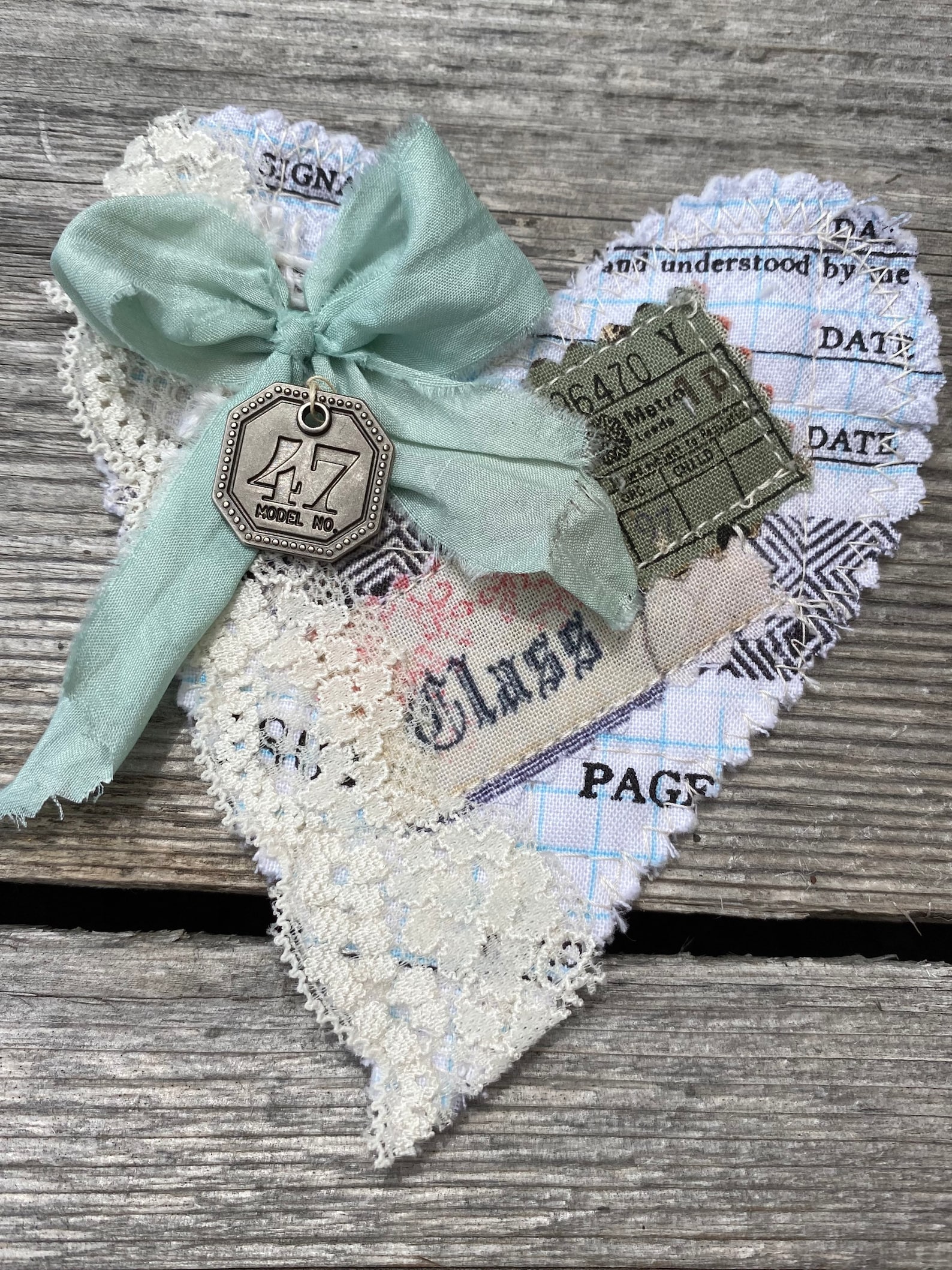 Distressed Hearts | Etsy