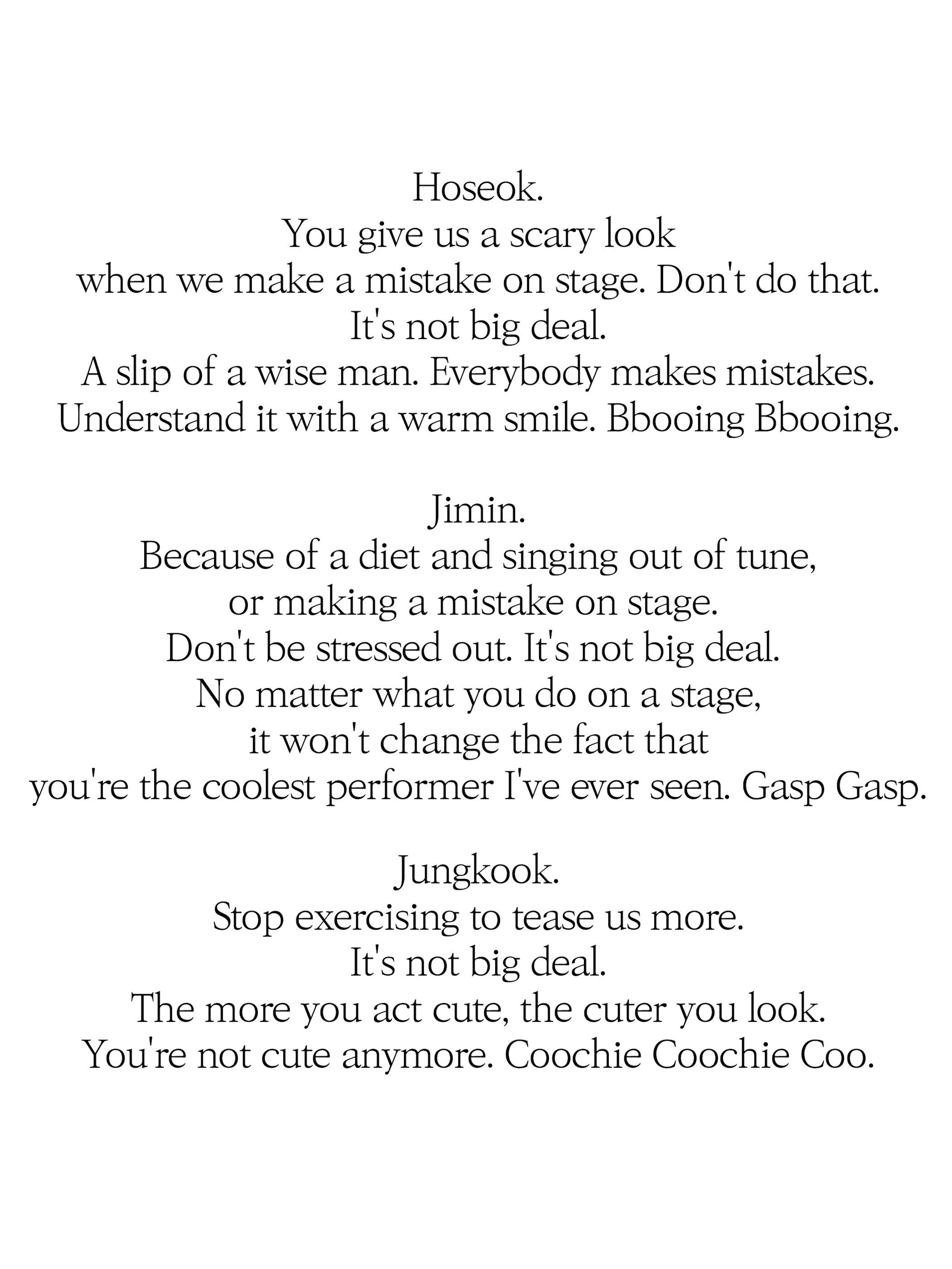 BTS V Taehyung Poem Prints Poster Digital Download Korean | Etsy