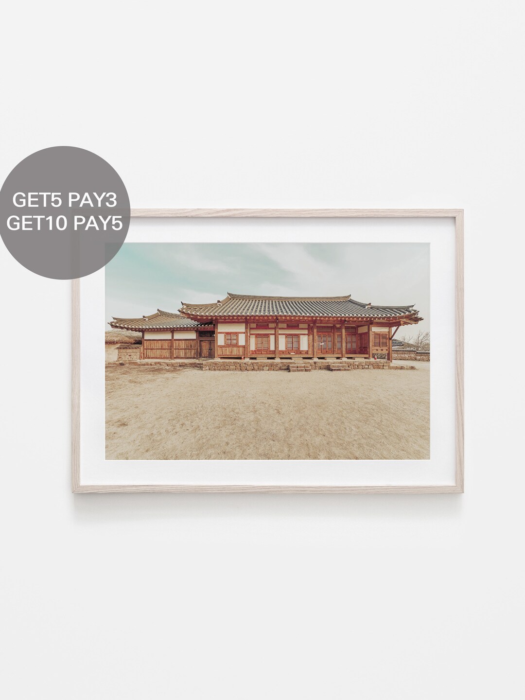 Hanok Town, Korea Travel Landscape, (digital Download), Photography ...