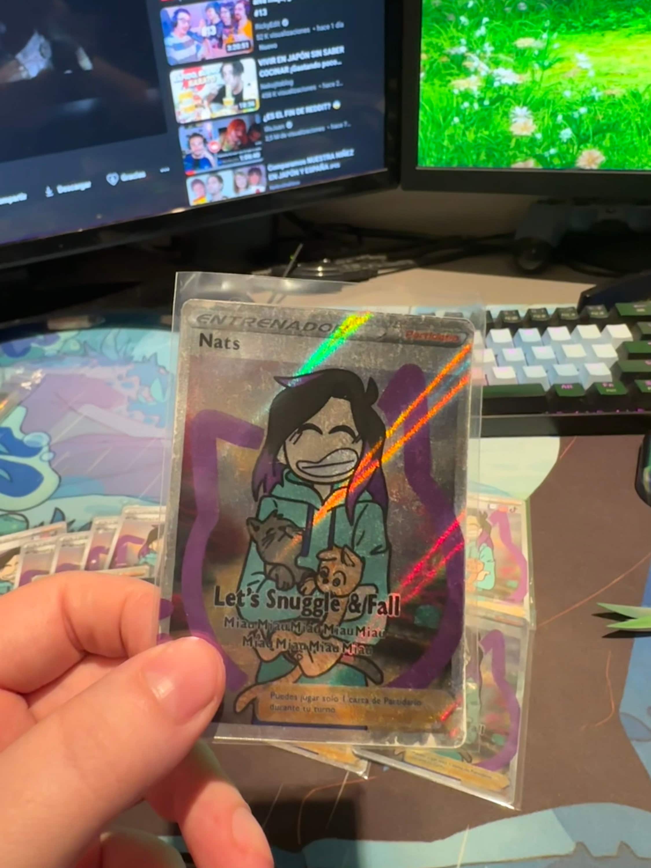 Personalized Pokemon Cards - Etsy