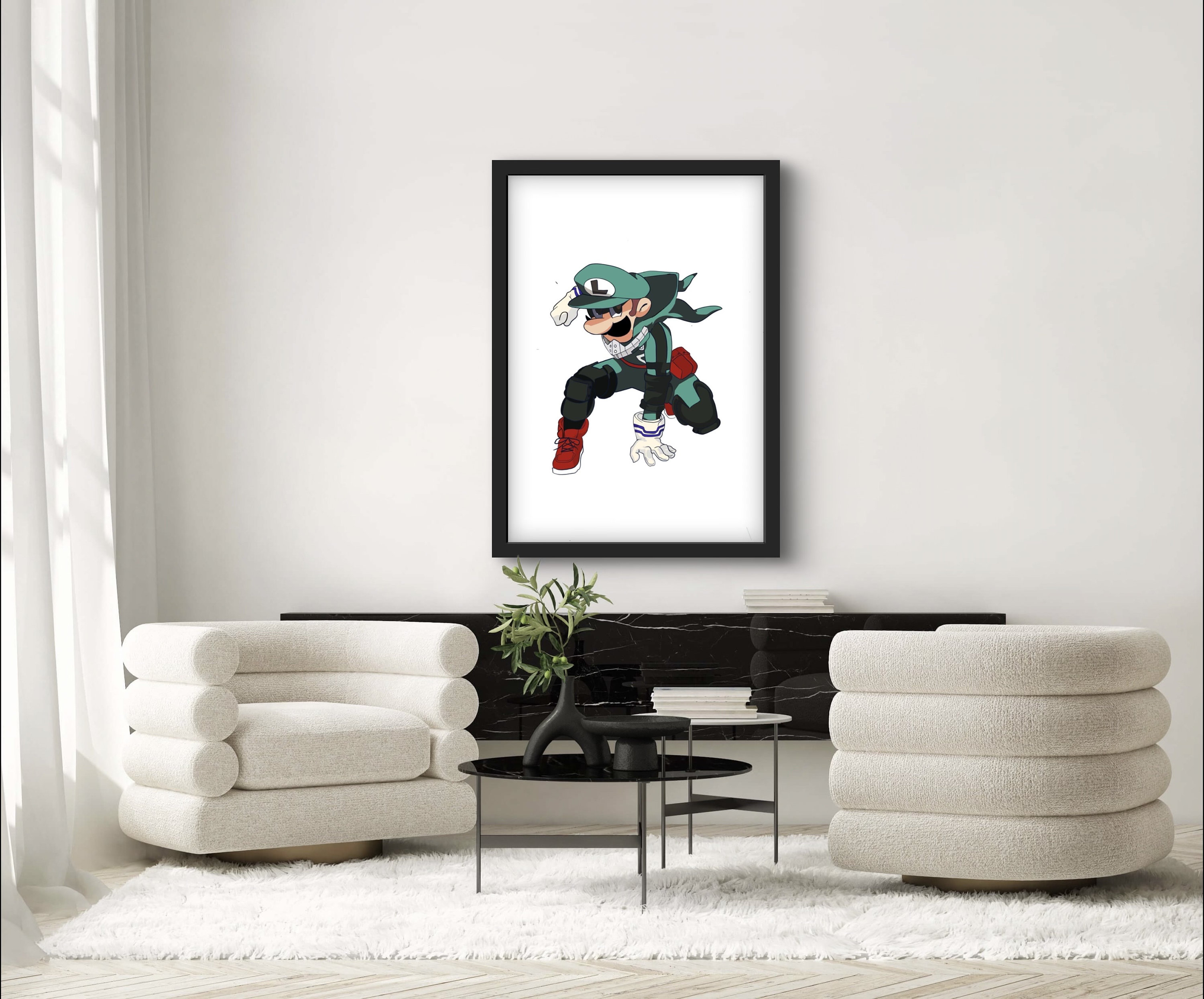 Super Mario and My Hero Academia Cross Over - Etsy