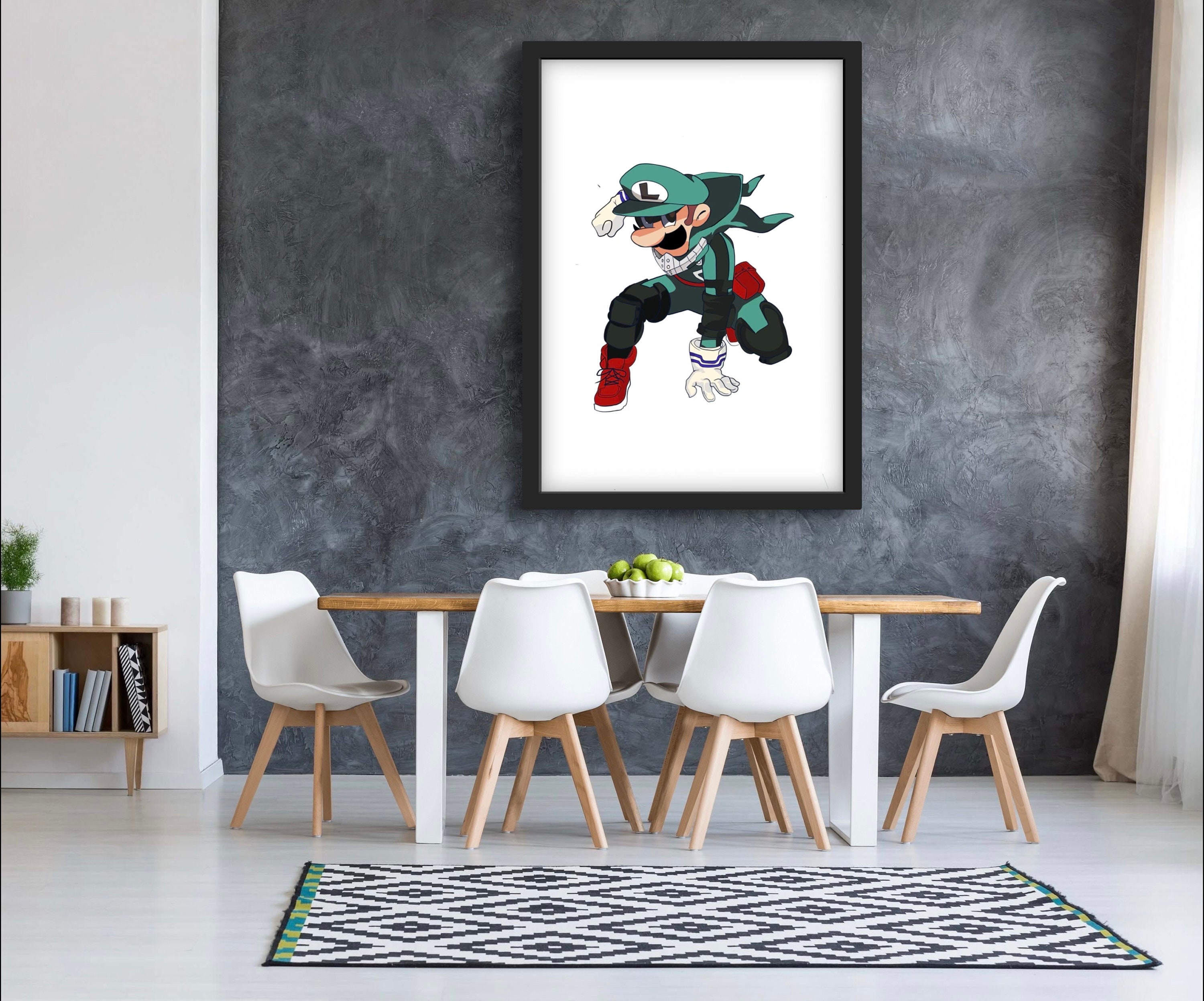 Super Mario and My Hero Academia Cross Over - Etsy