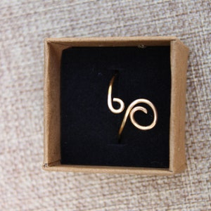 14k Gold Filled Adjustable Ring, Adjustable Gold Ring, Adjustable Ring ...