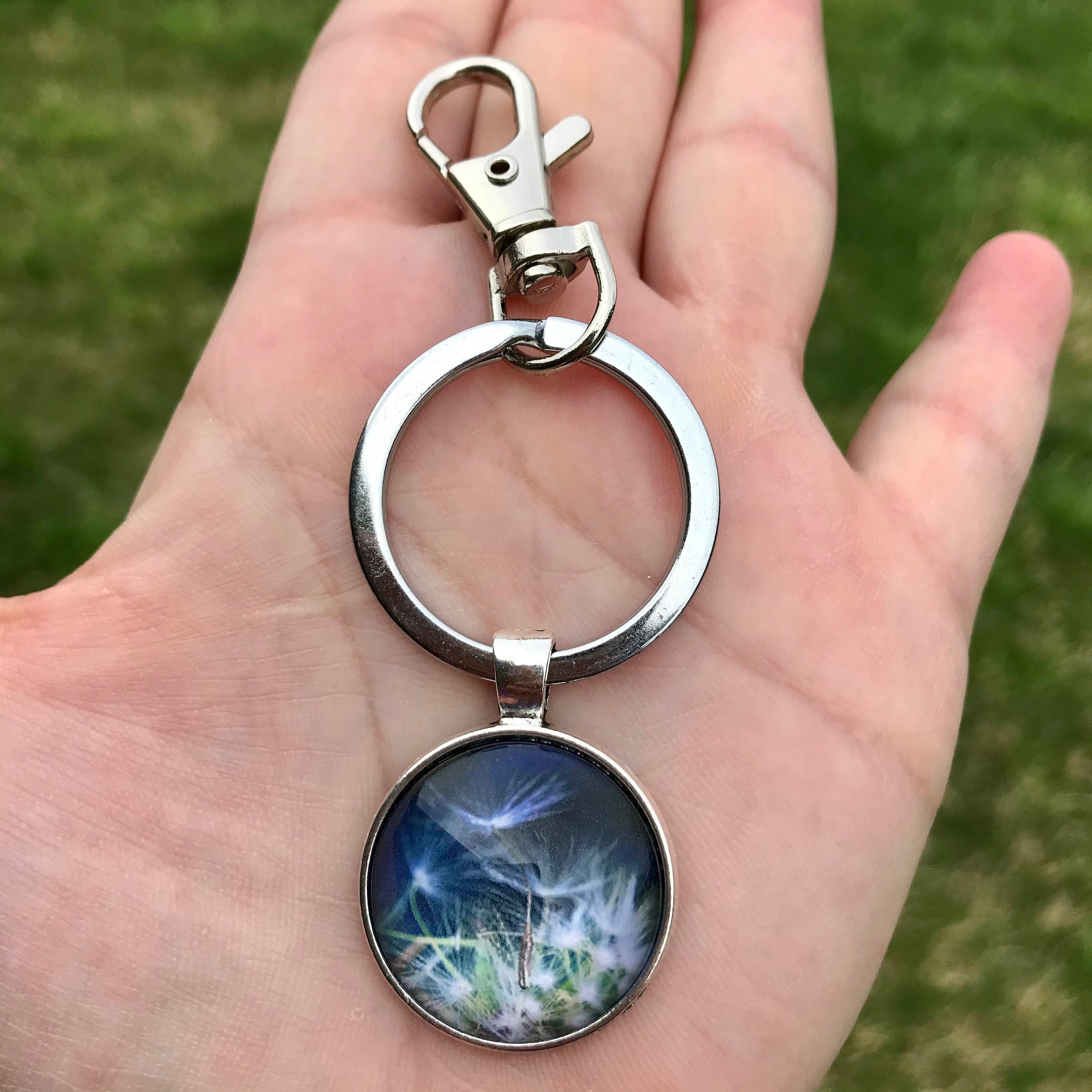Dandelion Wishes Keychains for Women Dandelion Keychain | Etsy