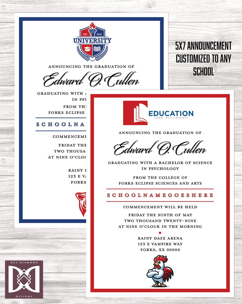 Graduation Invitation - Etsy