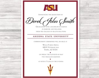 Uga Graduation Invitation | Etsy