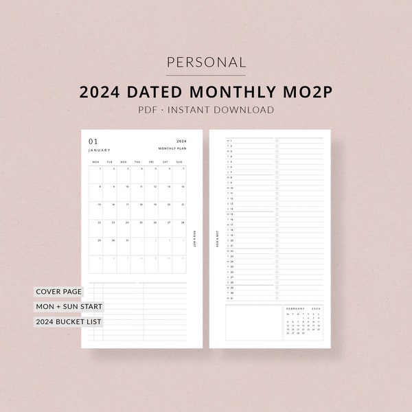 Filofax Printables - Etsy