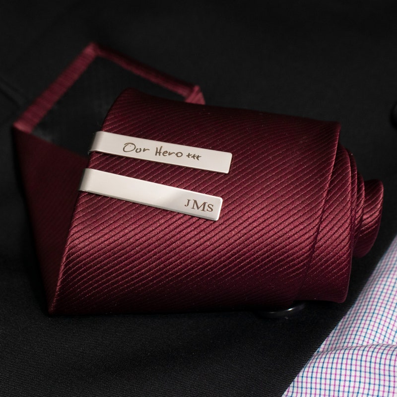 Engraved Tie Bar - Etsy