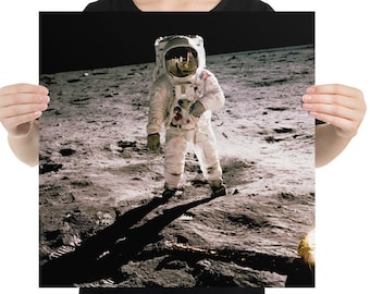 Lunar Landing Poster - Etsy