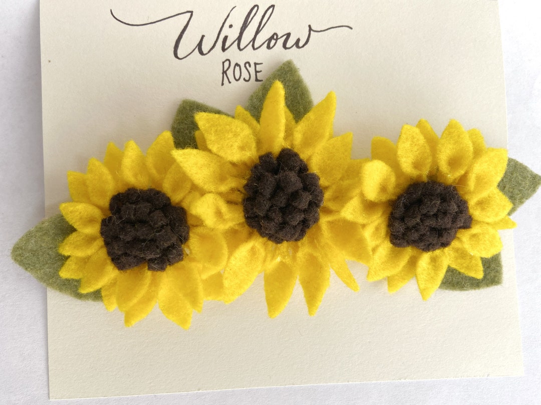 Sunflower Crown, Sunflower First Birthday Party, Sunflower Headband ...
