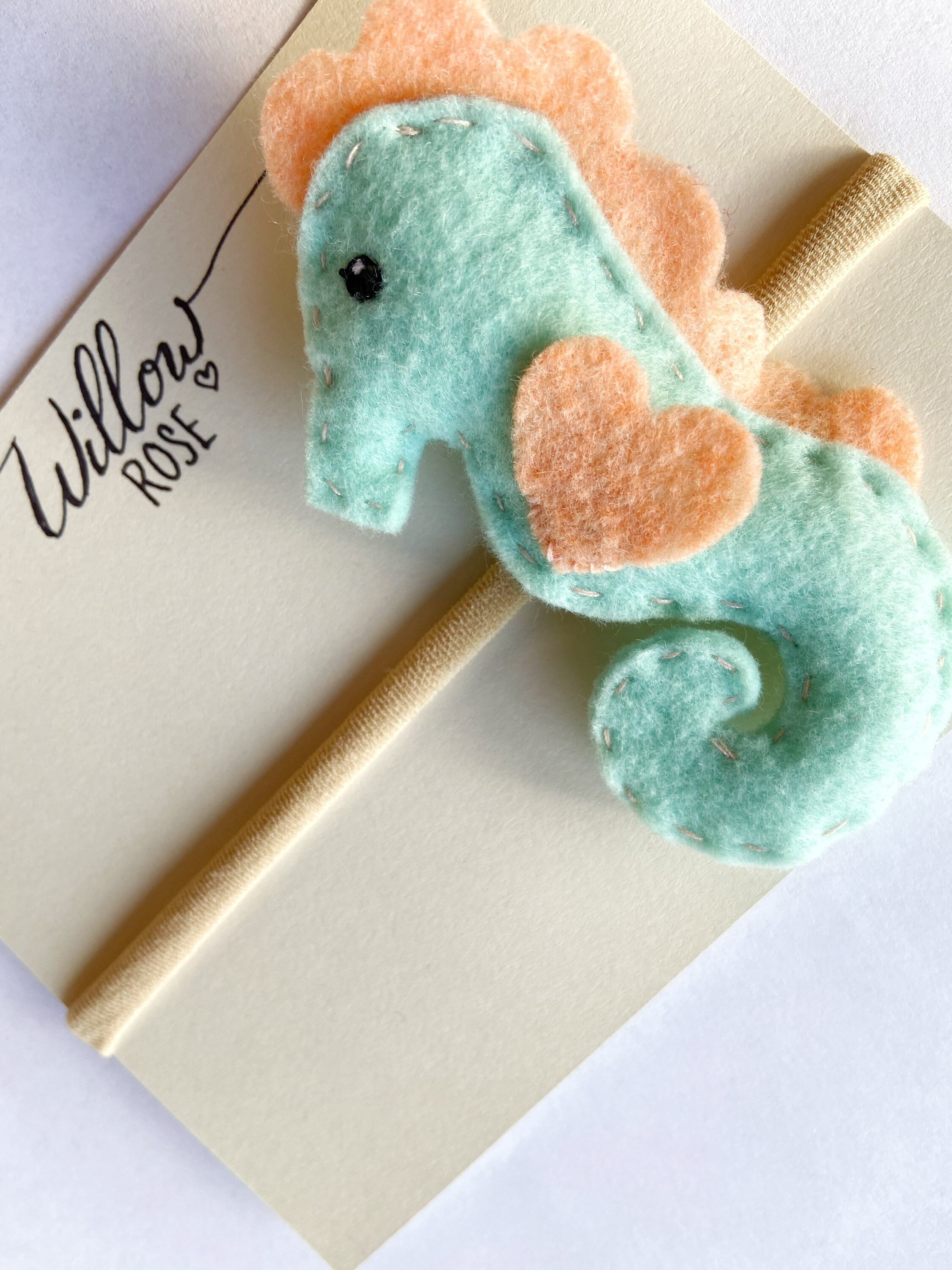 Seahorse Headband Under the Sea First Birthday | Etsy