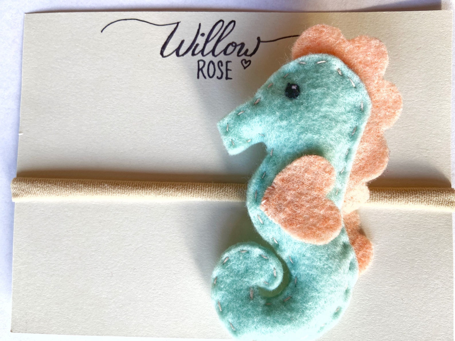 Seahorse Headband Under the Sea First Birthday - Etsy