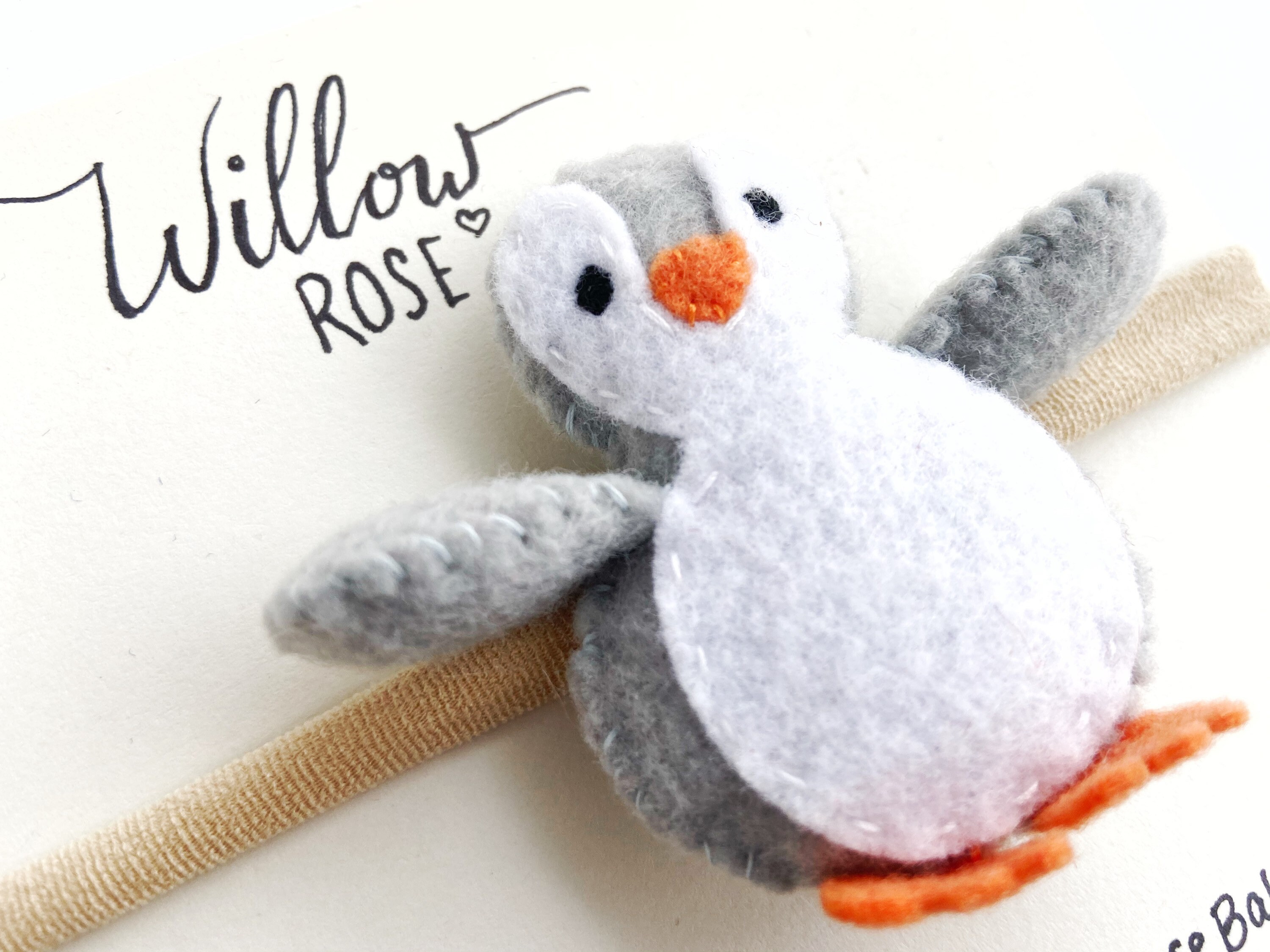 Penguin headband hair accessories penguin hair accessories | Etsy