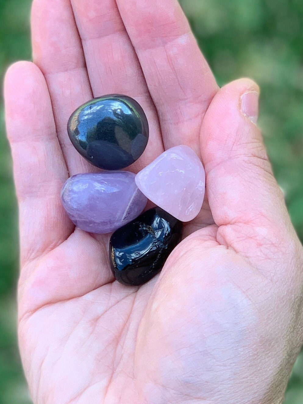 GRIEF Crystal Healing Set Gemstone Gift Set Healing Stones - Etsy