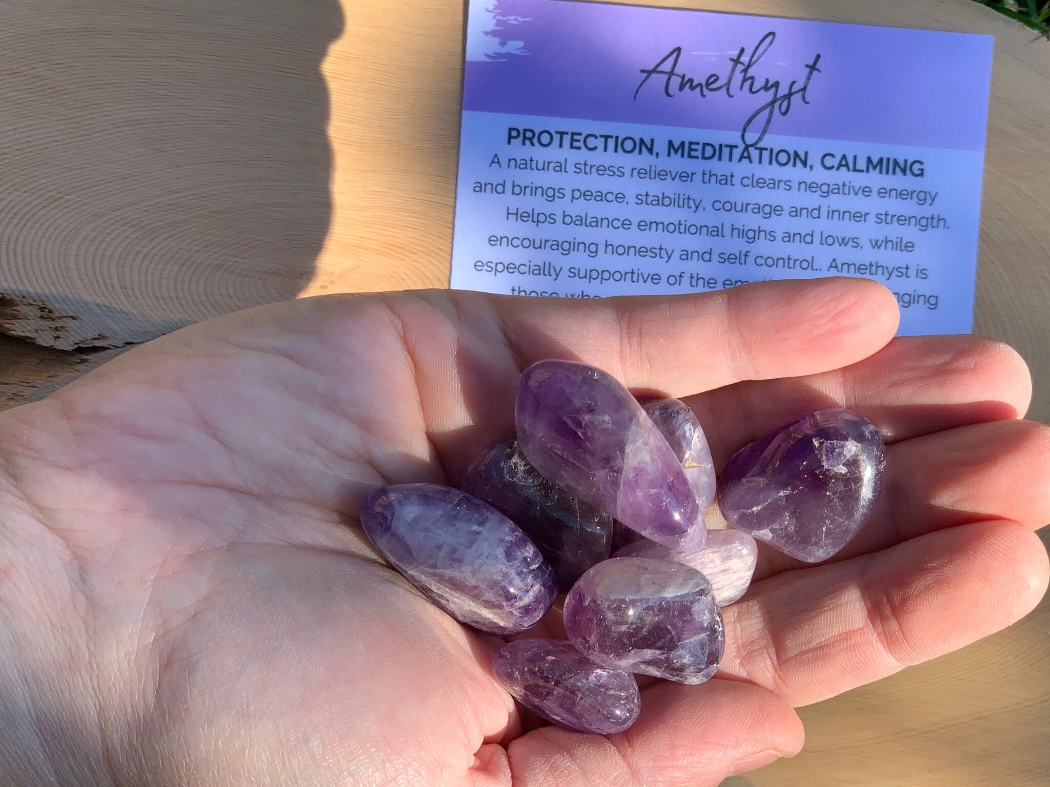 GRIEF Crystal Healing Set, Gemstone Gift Set, Healing Stones, Chakra ...
