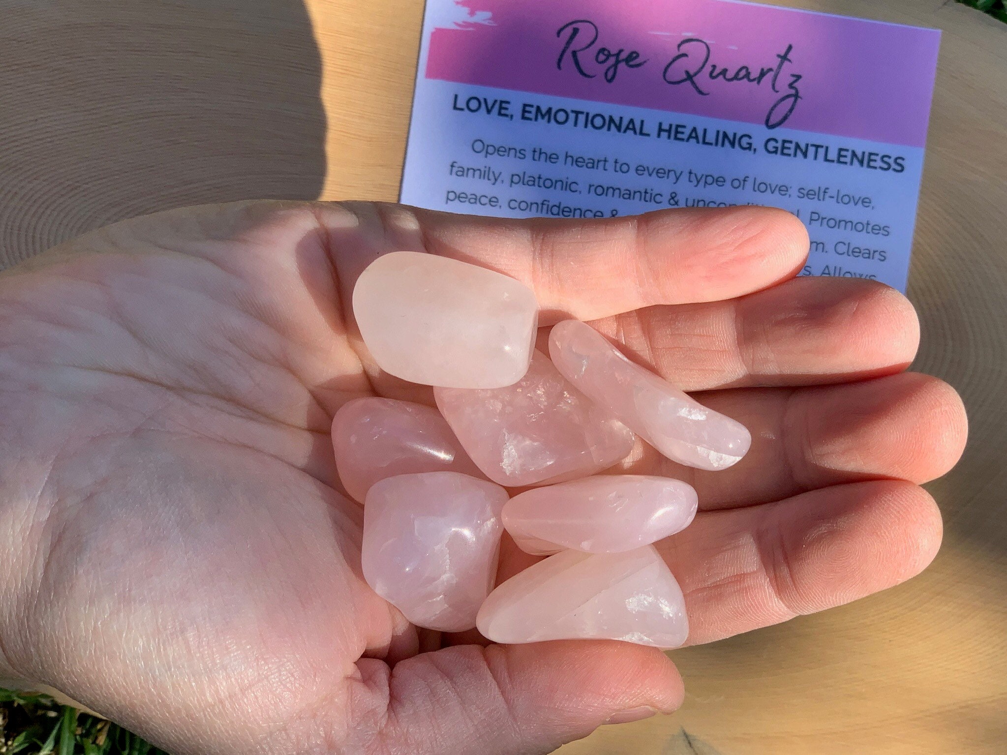 GRIEF Crystal Healing Set, Gemstone Gift Set, Healing Stones, Chakra ...