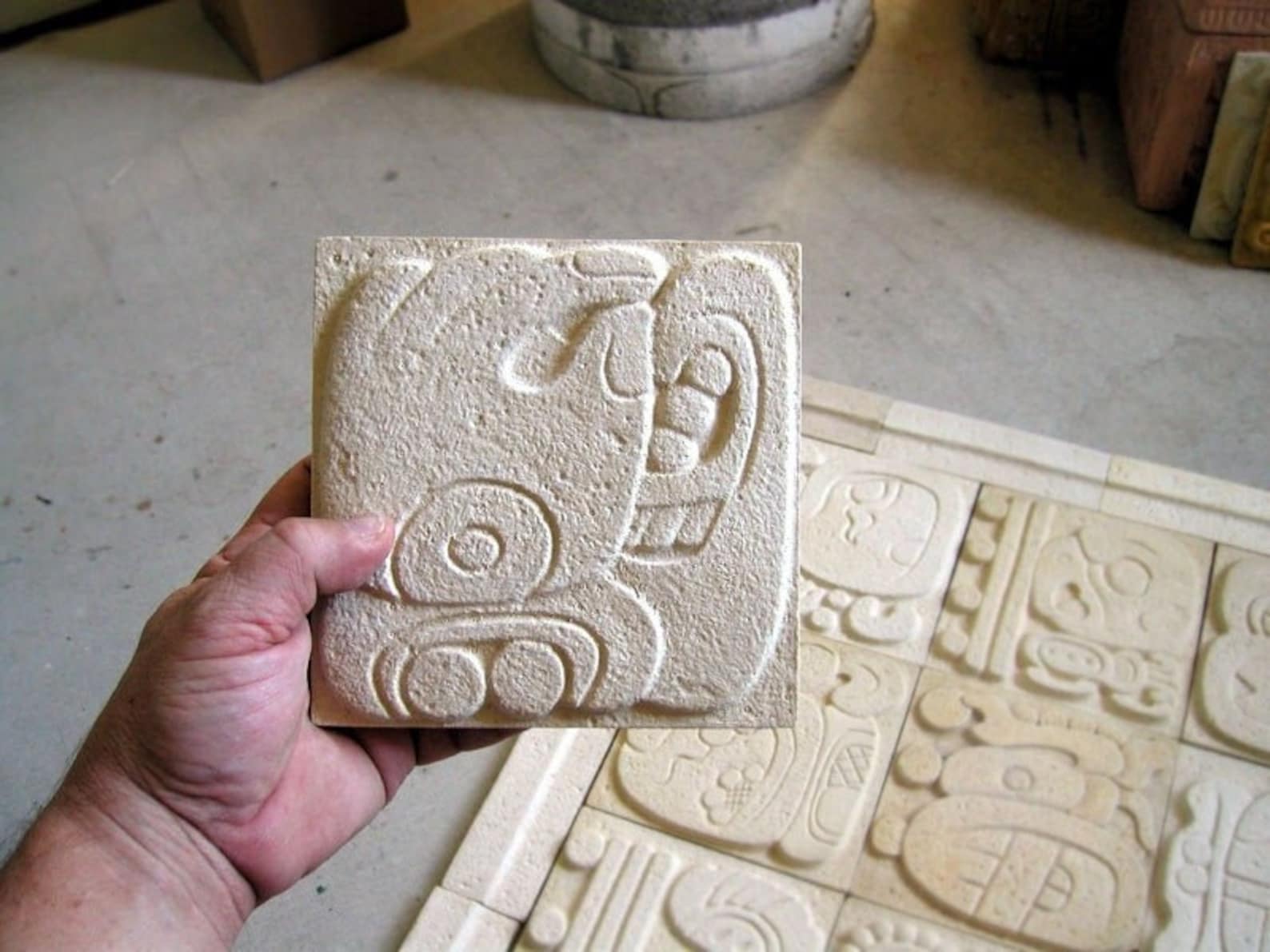 MAYAN GLYPH TILES - 12 Tiles - Etsy